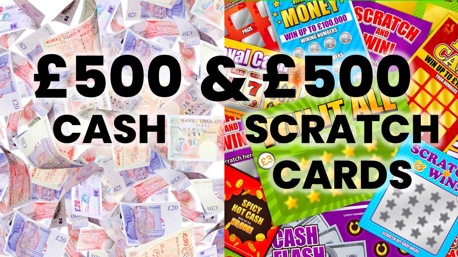 TWICE AS NICE - WIN £500 CASH & £500 SCRATCH CARDS #2 - Competition Fox