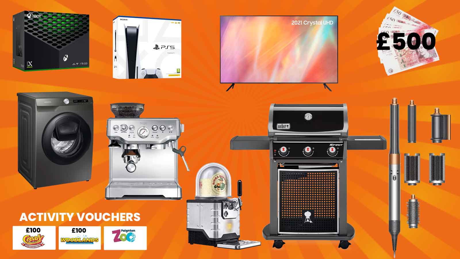 3 WINNERS** PICK YOUR OWN PRIZE - Competition Fox