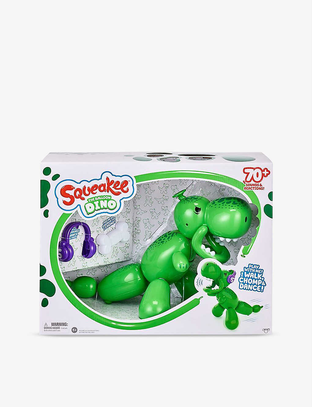 ROBOTS Squeakee The Balloon Dino interactive toy 28.5cm - Competition Fox