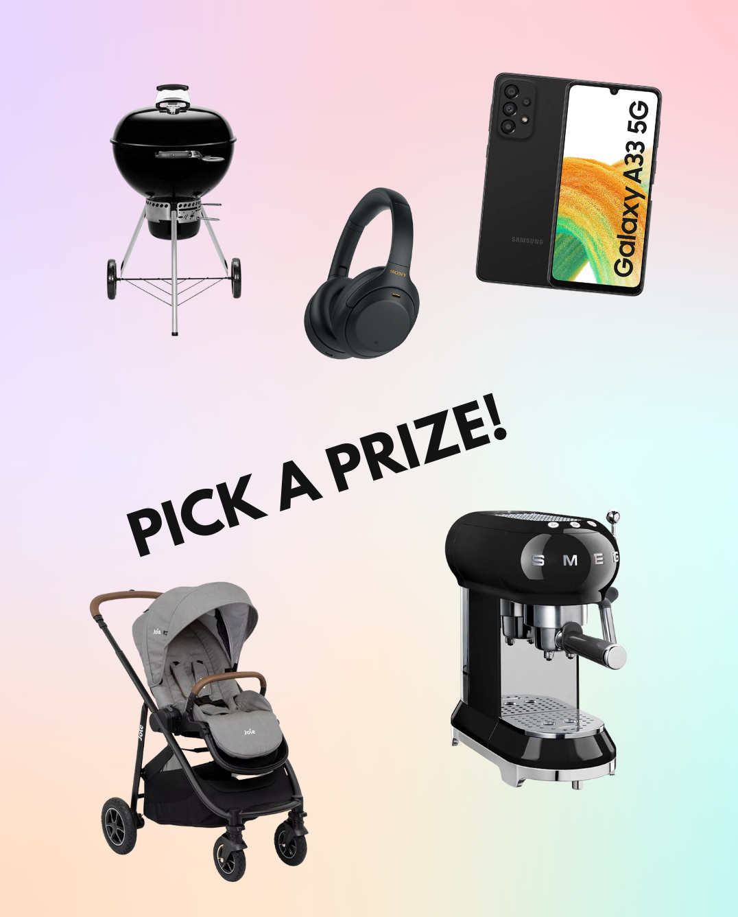 Pick a Prize for 50p a Ticket! 22/02 - Competition Fox