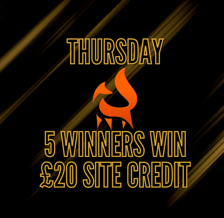 QUICK! AUTO WIN - **5 WINNERS** WIN £20 SITE CREDIT! - Competition Fox