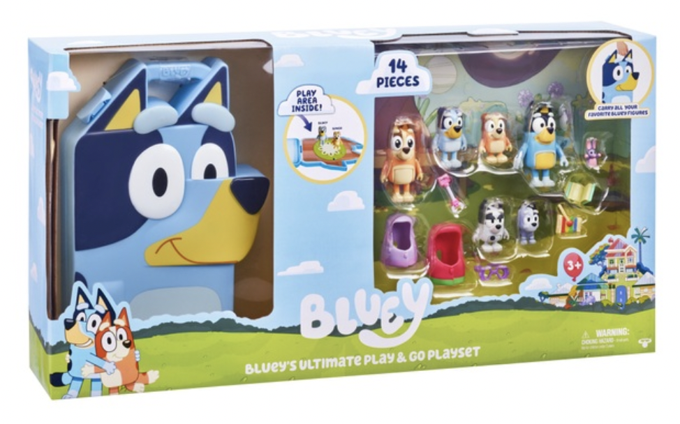 AUTO WIN - Bluey's Ultimate Play and Go Collector Case Playset - 10/06 ...