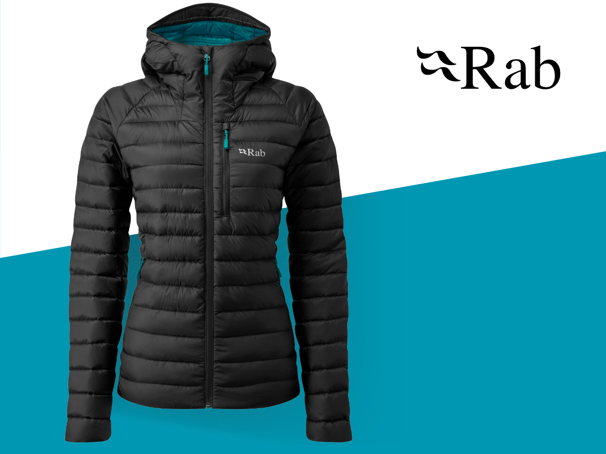 Rab Womens Microlight Alpine ECO Jacket - Competition Fox