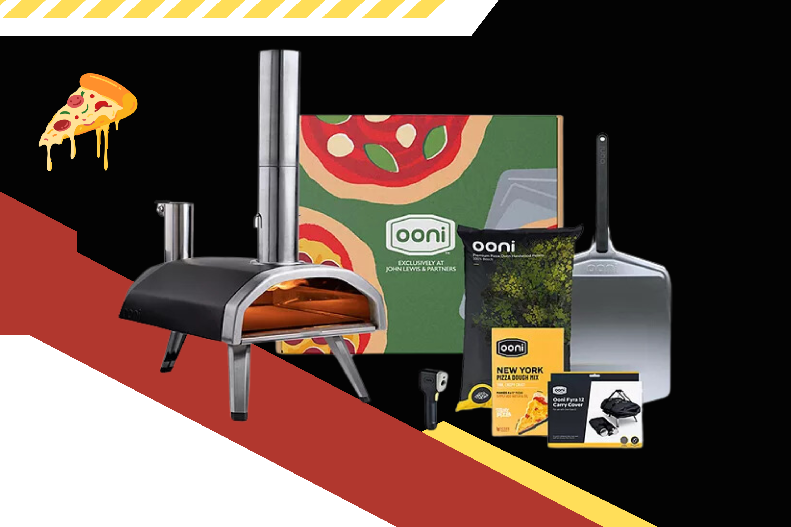 Ooni Fyra 12 Portable Outdoor Pizza Oven Gift Set - Competition Fox