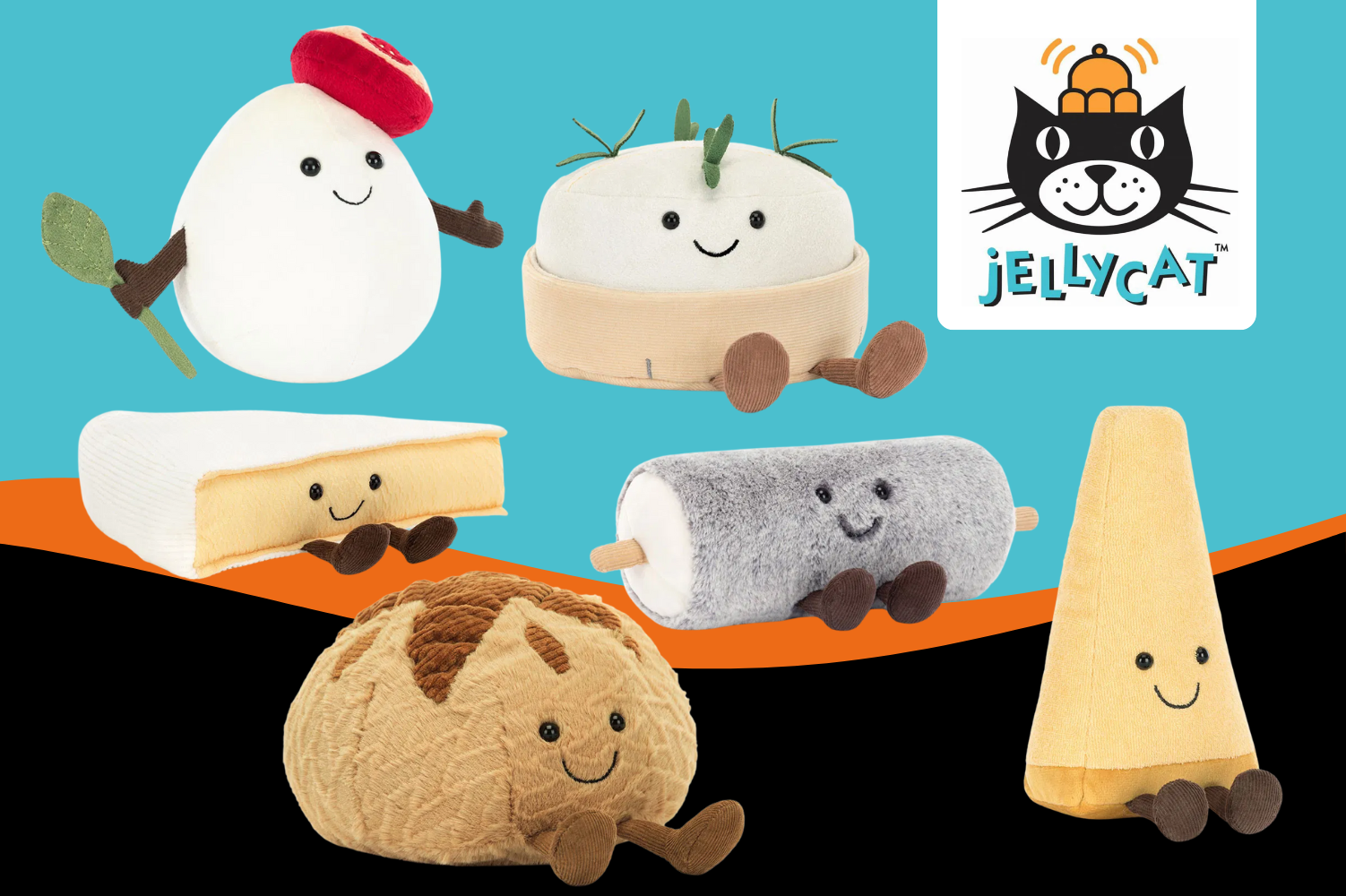 2 WINNERS EACH WIN JELLYCAT NEW CHEESE BUNDLE -AUTO WIN - Competition Fox