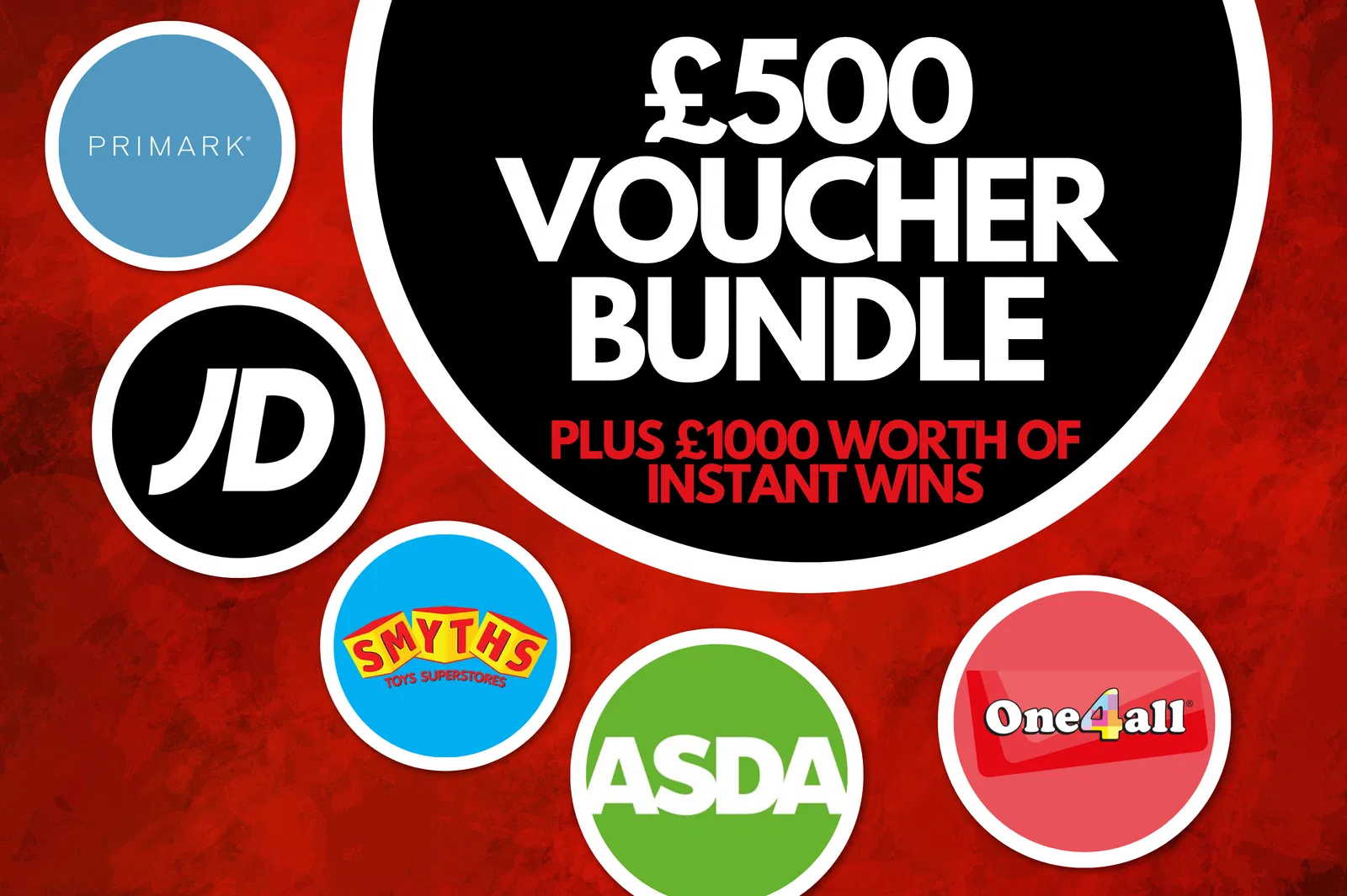 £500 VOUCHER BUNDLE, PLUS £1000 WORTH OF INSTANT WINS! 21/07 - Competition Fox