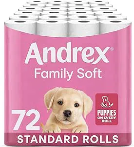 力ANDREX FAMILY SOFT TOILET TISSUE 72 ROLLS-AUTO WIN 18/08 - Competition Fox
