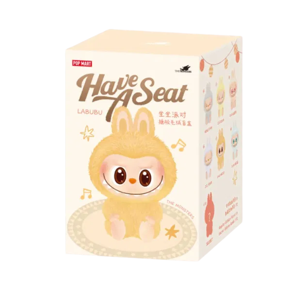 力WIN 1 POP MART LABUBU THE MONSTERS HAVE A SEAT VINYL PLUSH BLIND BOX ...